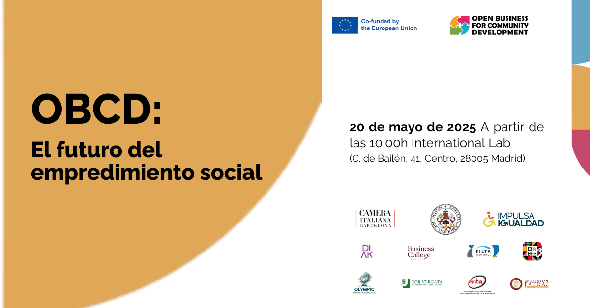 OBCD: El Futuro del Emprendimiento Social. - Madrid Innova